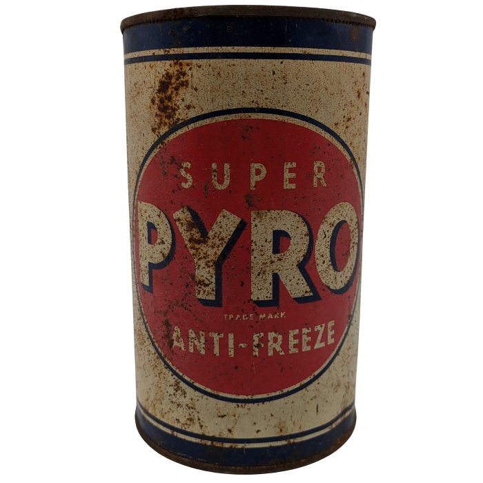 Super Pyro Anti-Freeze Quart Can - Parry's Vintage
