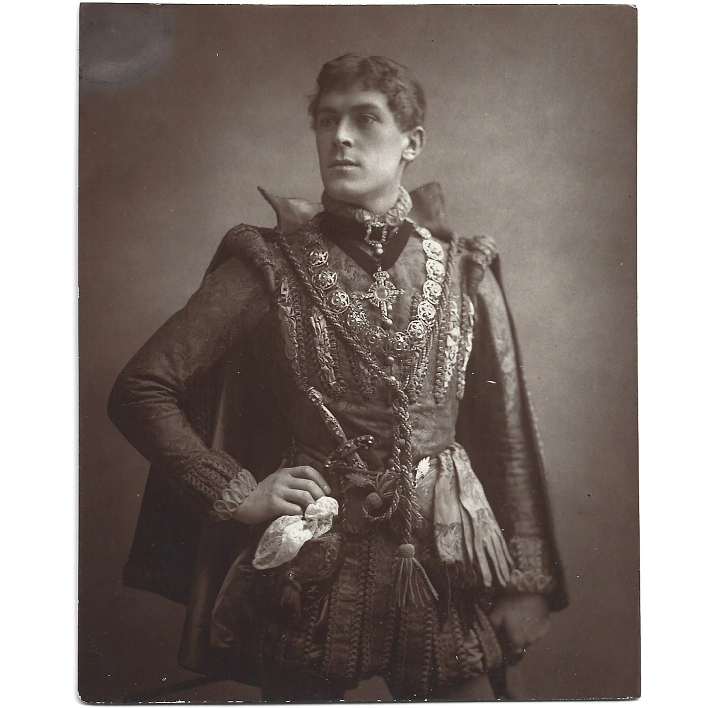 Victorian Era Theatre Actor Photograph - Parry's Vintage