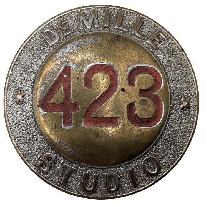 DeMille Studio Employee Badge - Parry's Vintage