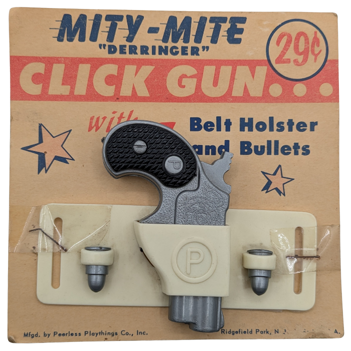 Peerless Playthings Mity-Mite Derringer Click Gun - Parry's Vintage