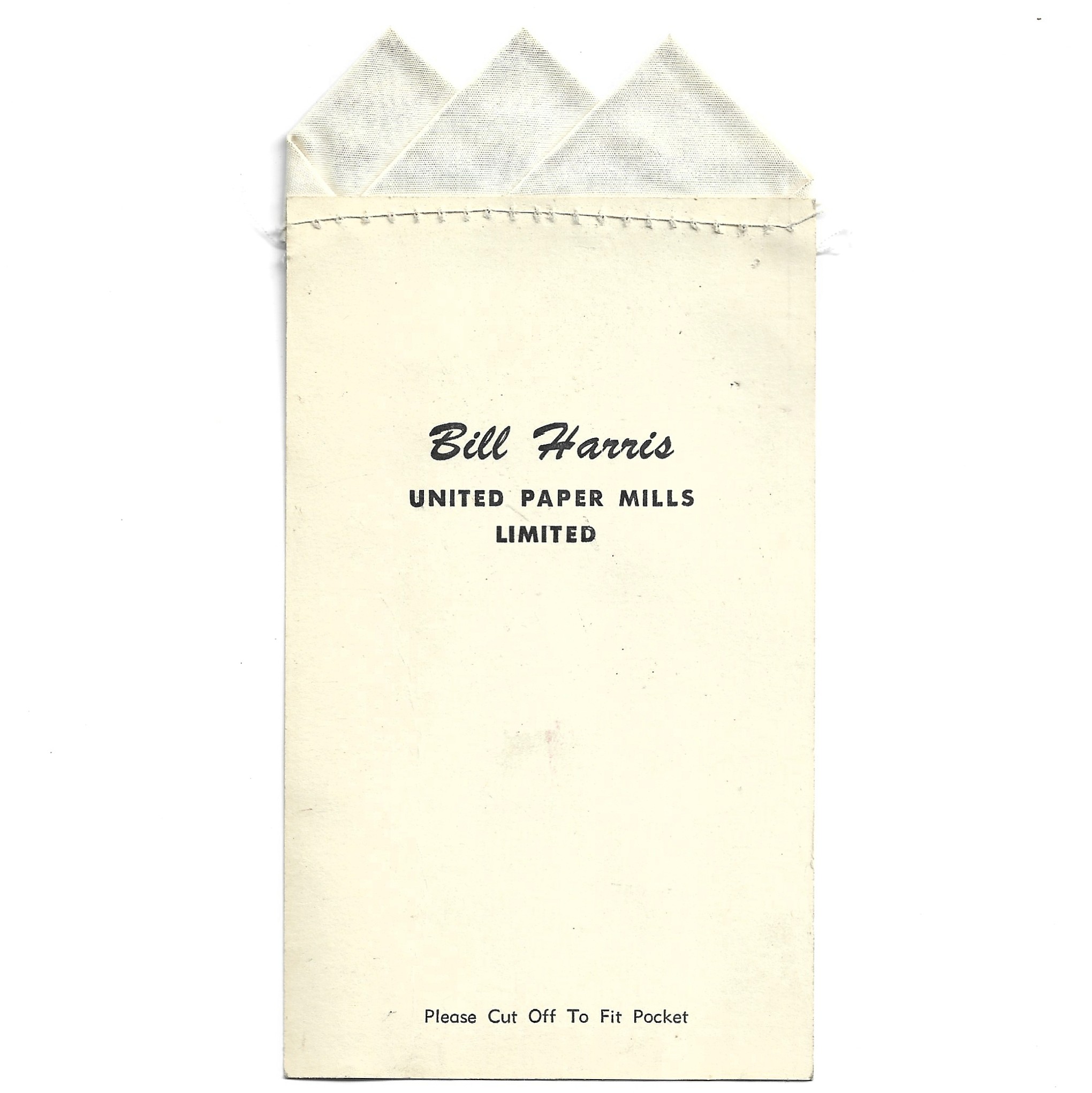 Bill Harris United Paper Mills - Parry's Vintage