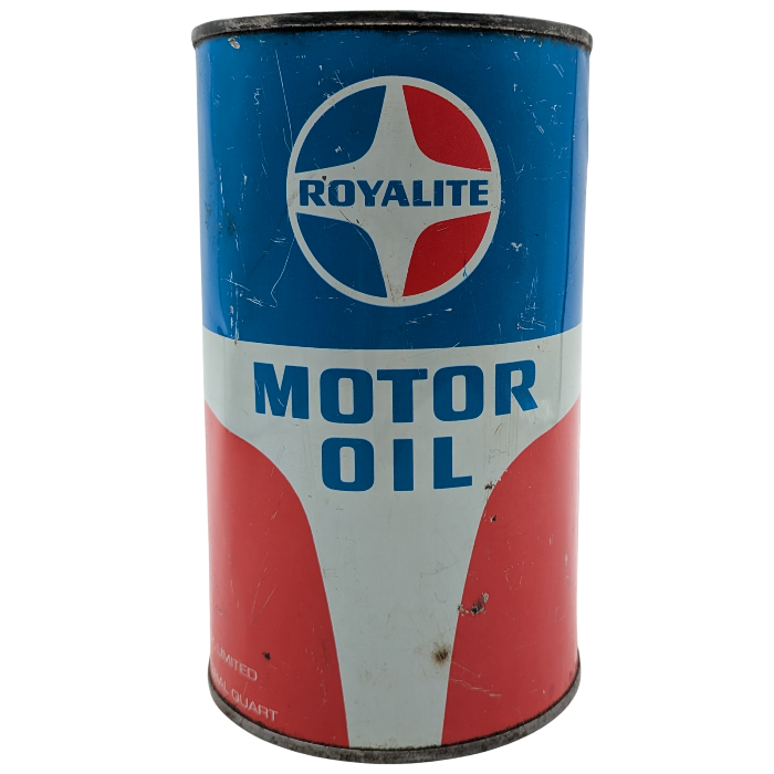 Royalite Motor Oil Quart Can - Parry's Vintage