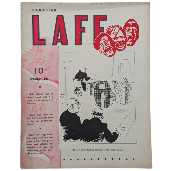Laff Magazine - October 1941 - Parry's Vintage