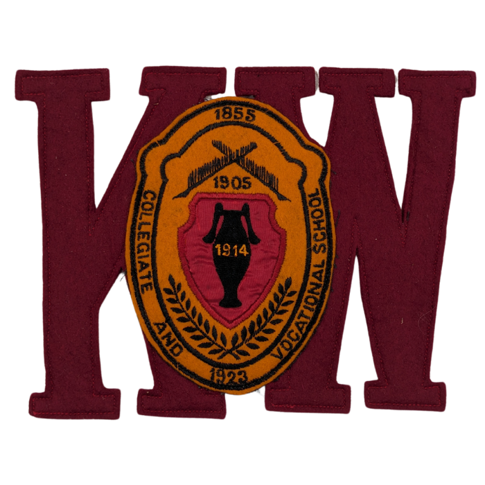 1923 Kitchener-Waterloo Collegiate Patch - Parry's Vintage