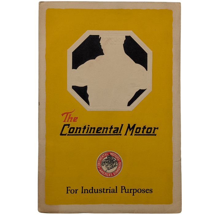 1925 The Continental Motor - Parry's Vintage