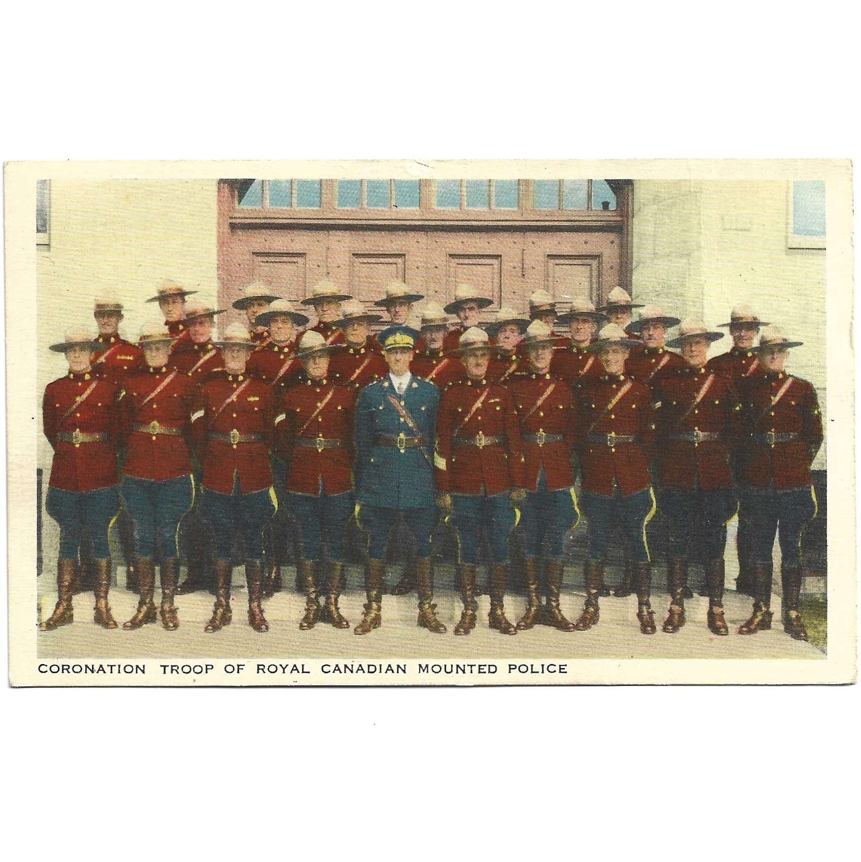 Royal Canadian Mounted Police Postcard - Parry's Vintage