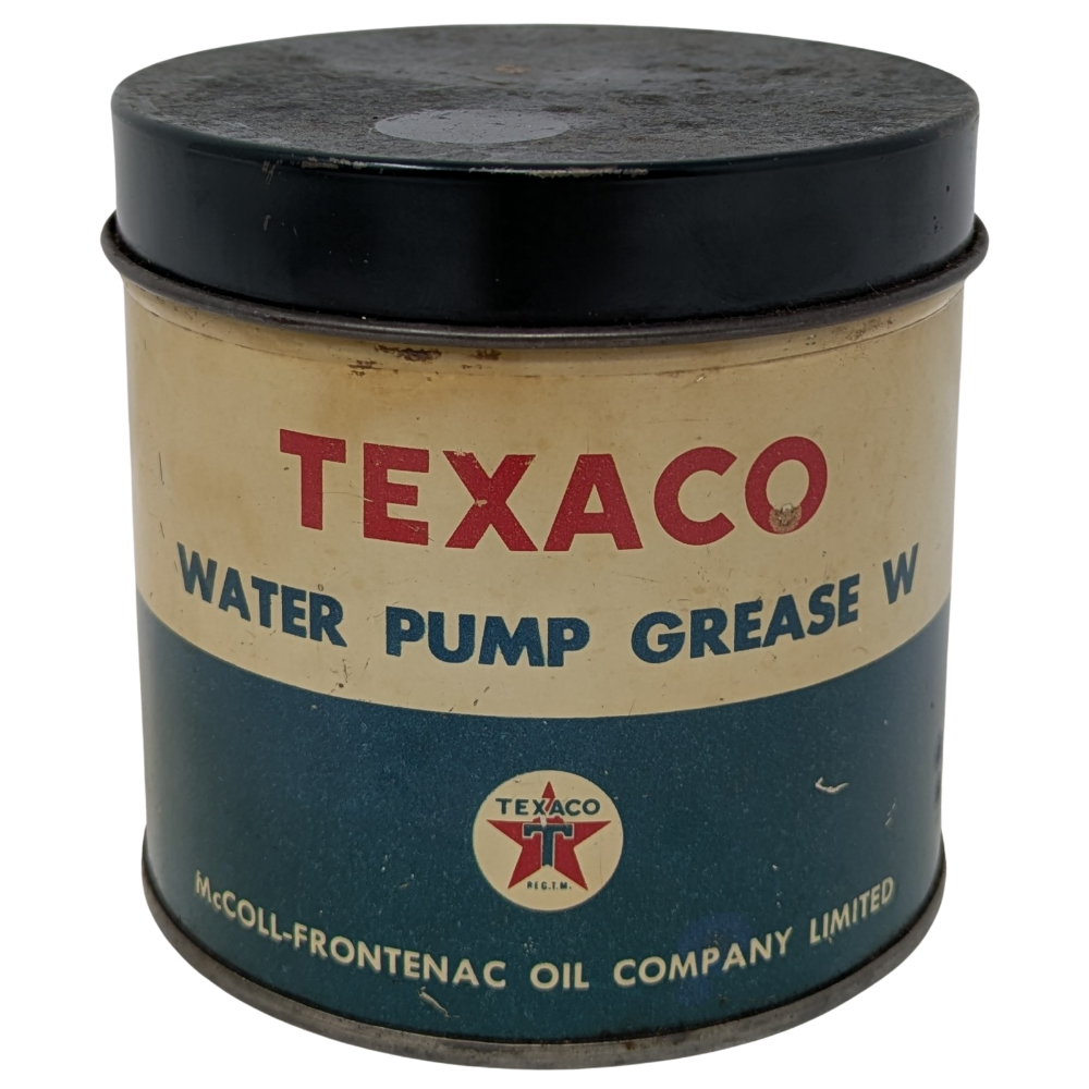 Texaco Water Pump Grease Pound Can - Parry's Vintage