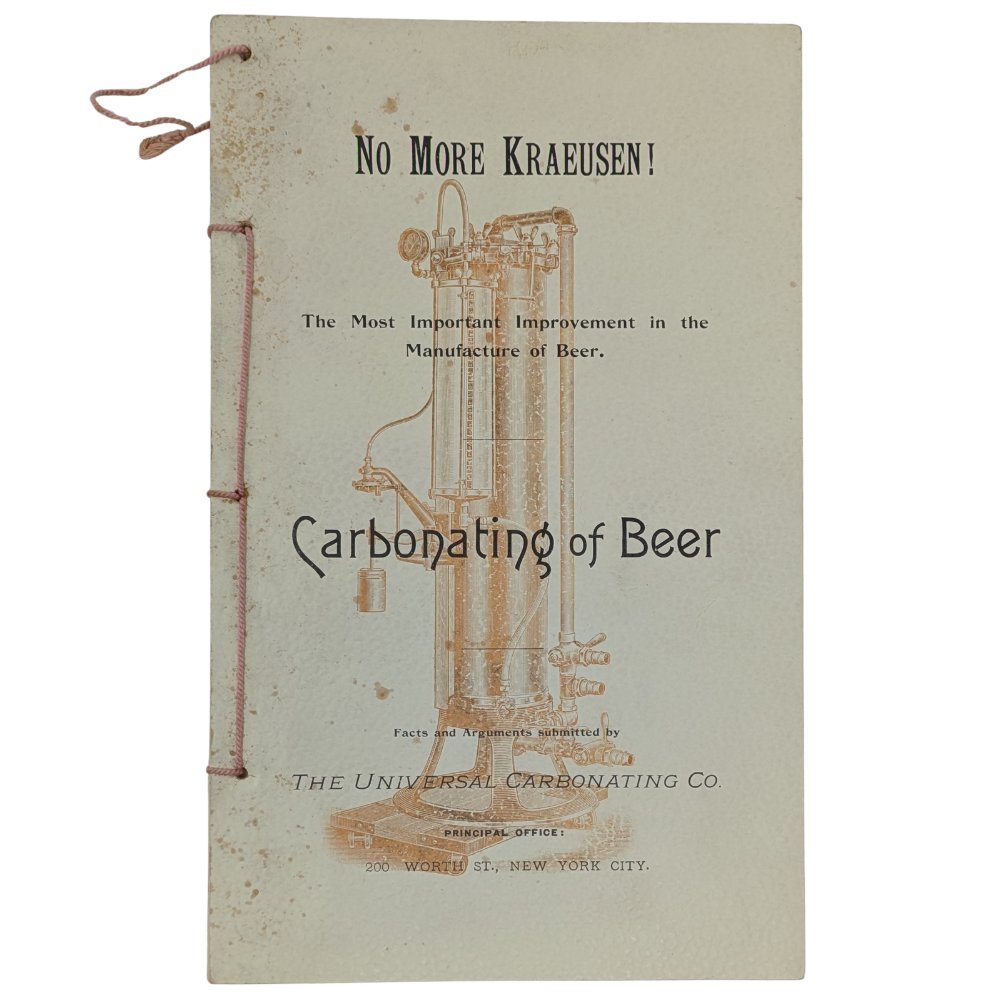 Carbonating of Beer - Universal Carbonating Co. - Parry's Vintage