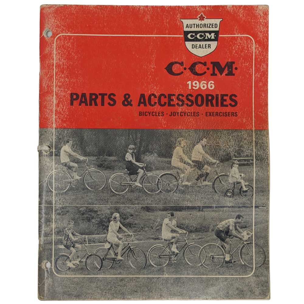 1966 CCM Parts & Accessories Catalogue - Parry's Vintage