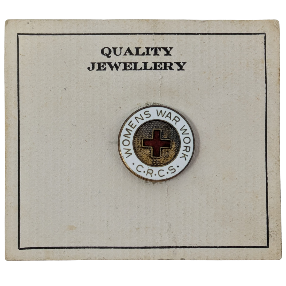 Women’s War Work C.R.C.S. Lapel Pin - Parry's Vintage
