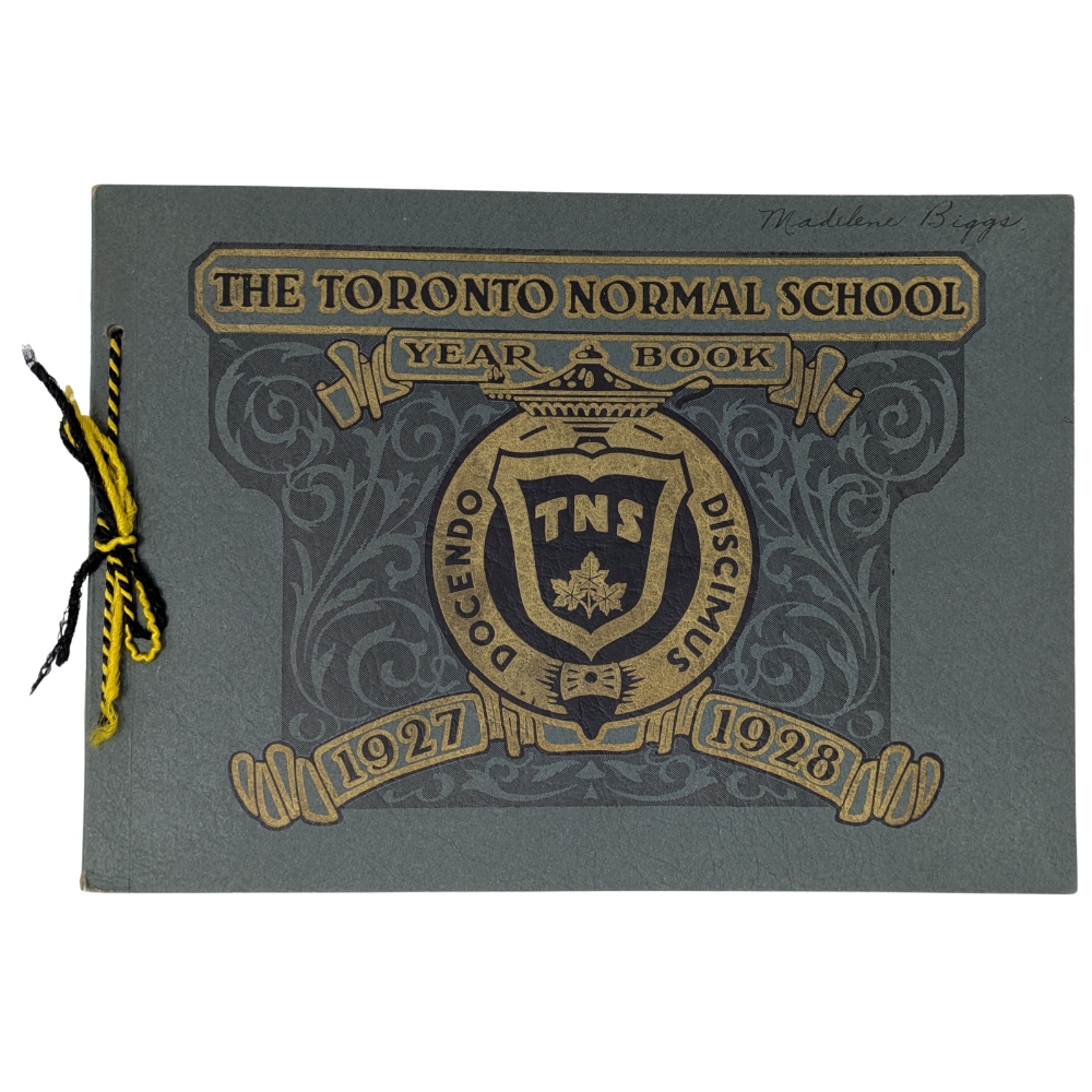1927-28 Toronto Normal School Year Book - Parry's Vintage