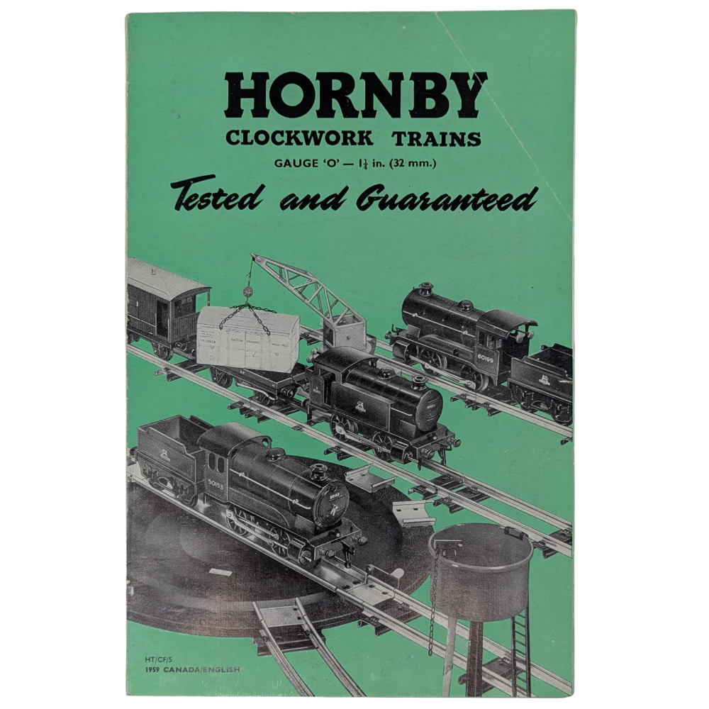 1959 Hornby Clockwork Trains Brochure - Parry's Vintage
