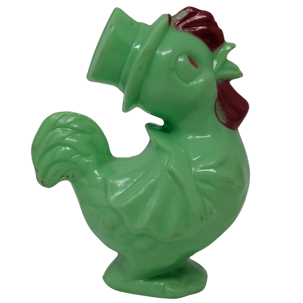 Irwin Easter Rooster Chicken Rattle Toy - Parry's Vintage