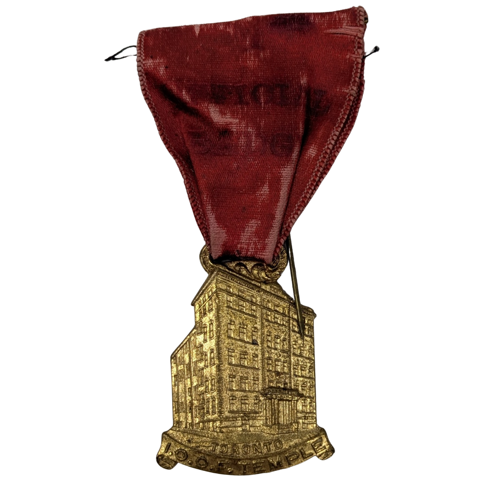 Toronto I.O.O.F. Temple Badge - Parry's Vintage