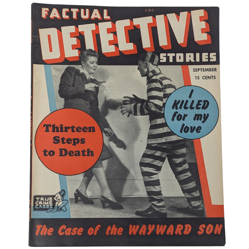 Factual Detective Stories – September - Parry's Vintage