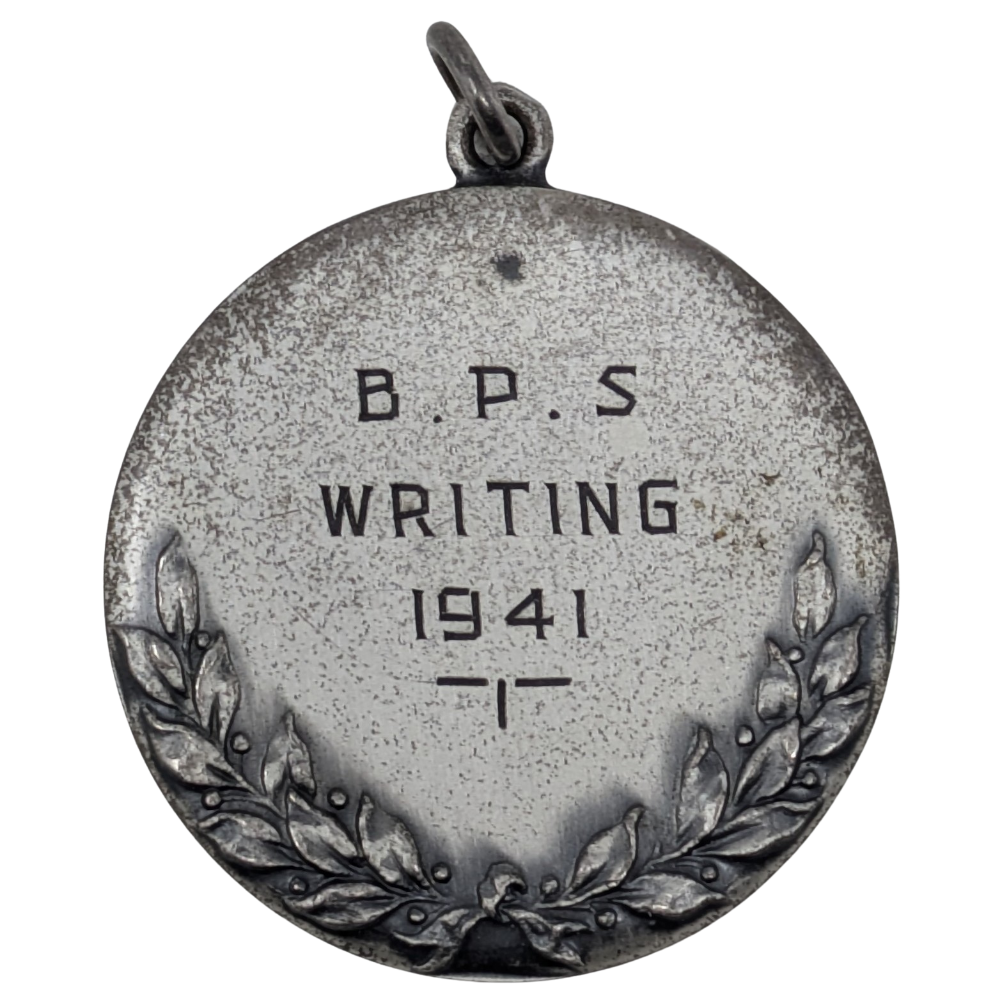 1941 Sterling Silver B.P.S. Writing Award - Parry's Vintage