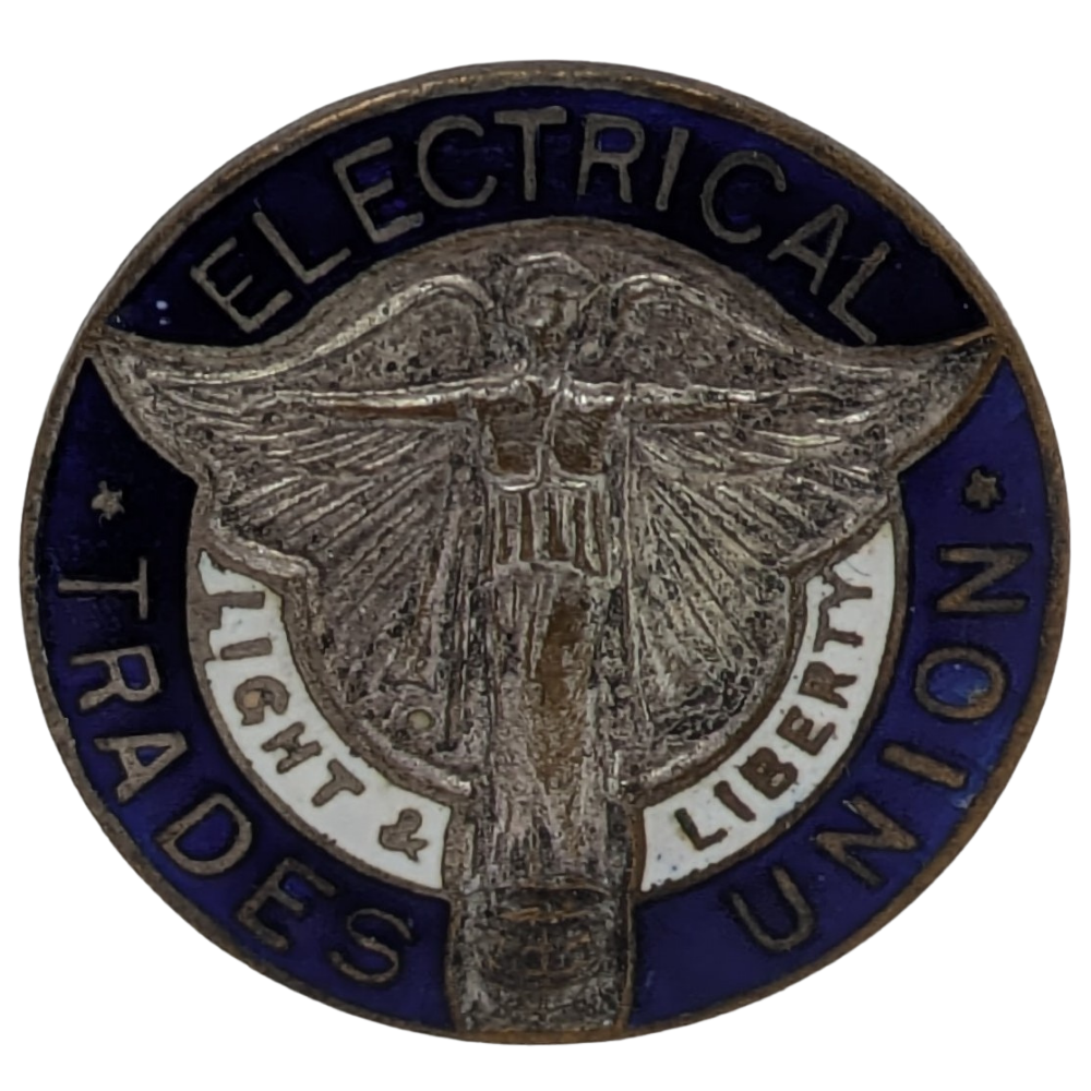 Electrical Trades Union Badge - Parry's Vintage