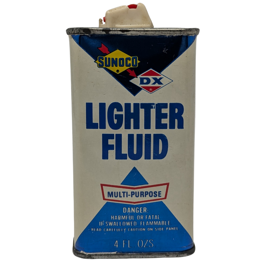 Sunoco DX Lighter Fluid 4oz Oiler - Parry's Vintage