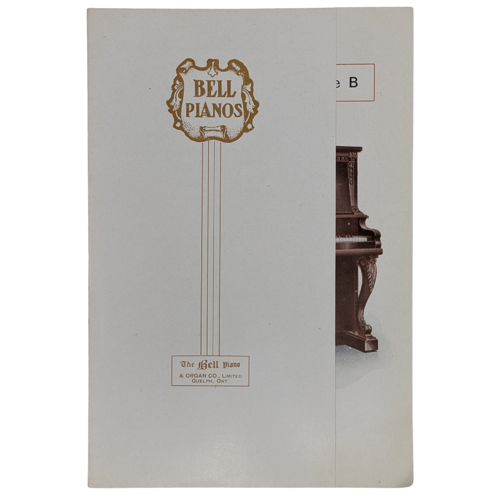 Bell Pianos Style B Advertisement - Parry's Vintage