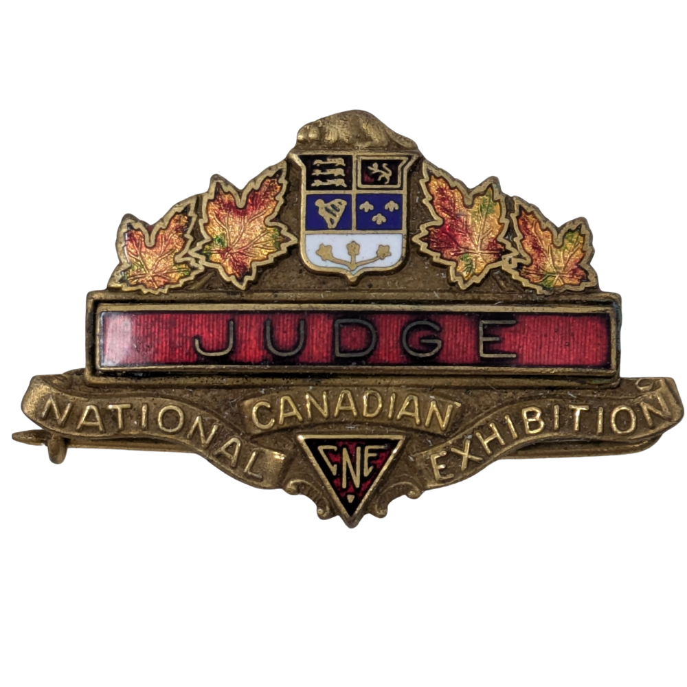 C.N.E. Judge Badge - Parry's Vintage