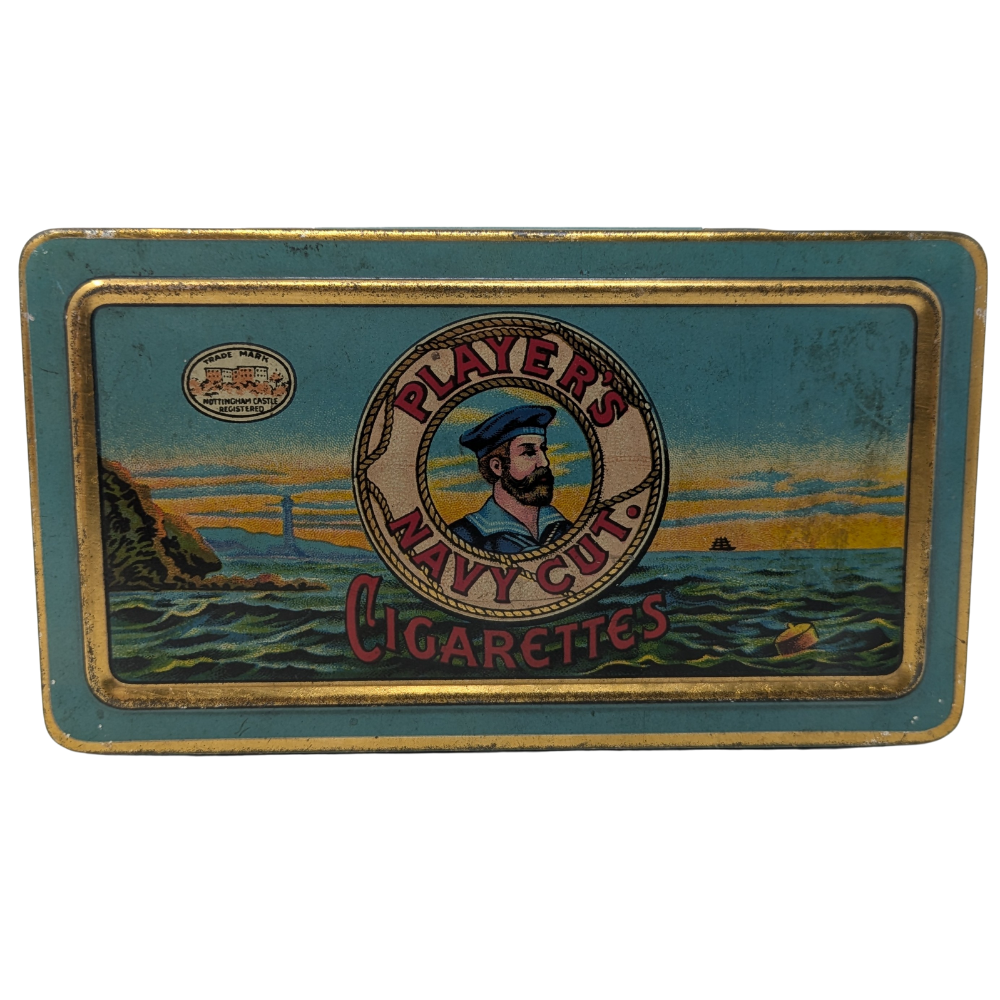 Player's Navy Cut Cigarettes Tin - Parry's Vintage