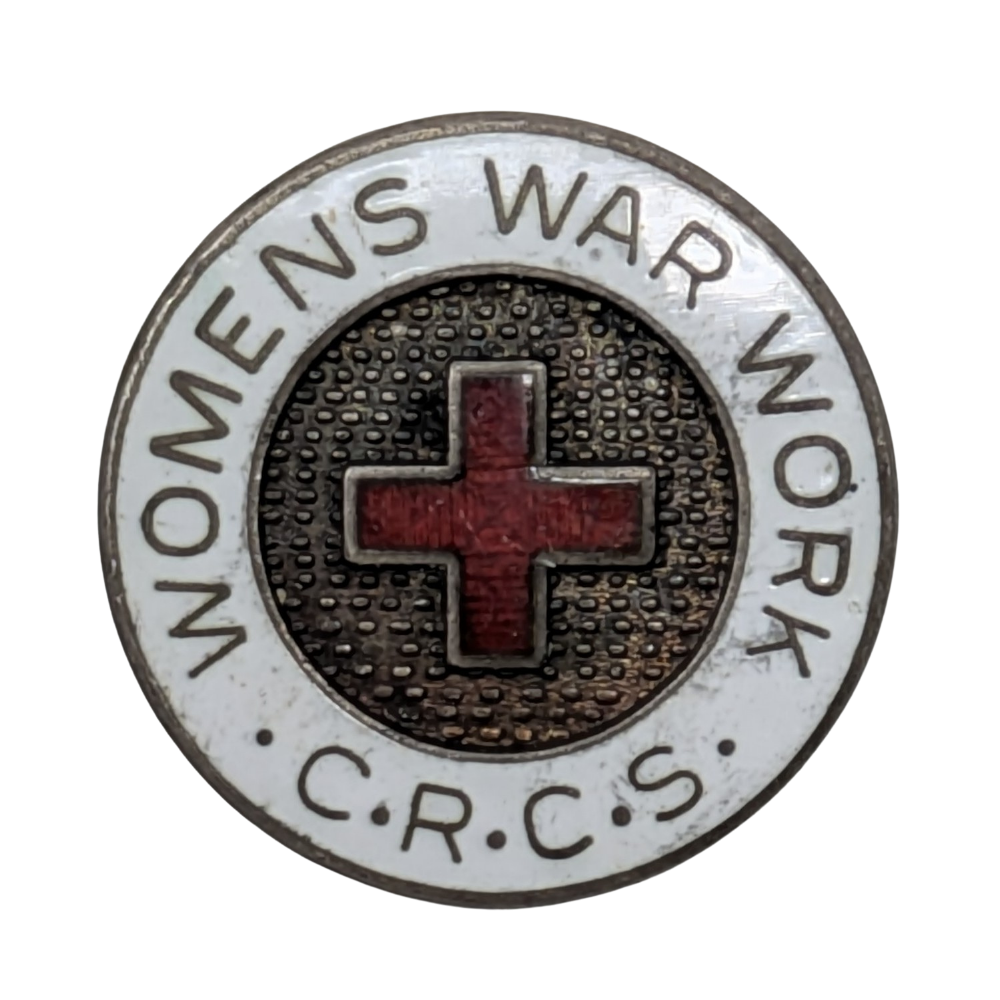 Women’s War Work C.R.C.S. Lapel Pin - Parry's Vintage
