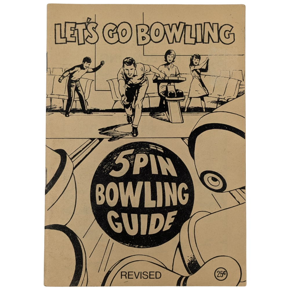 Let's Go Bowling 5 Pin Bowling Guide - Parry's Vintage