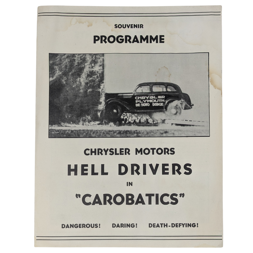 Chrysler Motors Hell Drivers Programme - Parry's Vintage