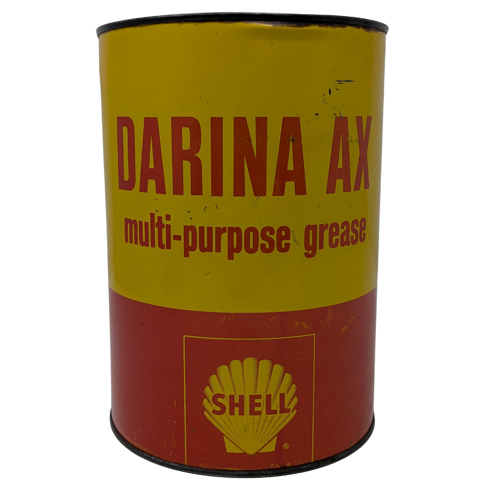 Shell Darina Ax 5lb Grease Can - Parry's Vintage
