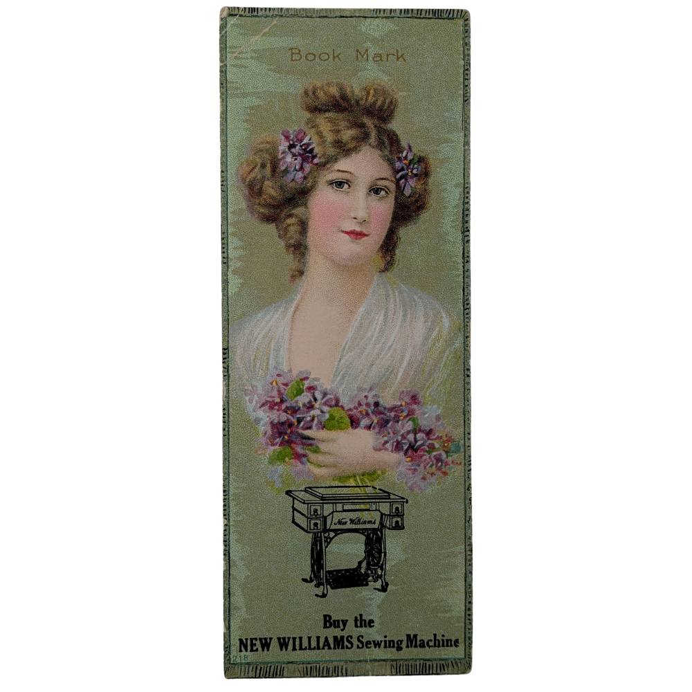 New Williams Sewing Machine Bookmark - Parry's Vintage