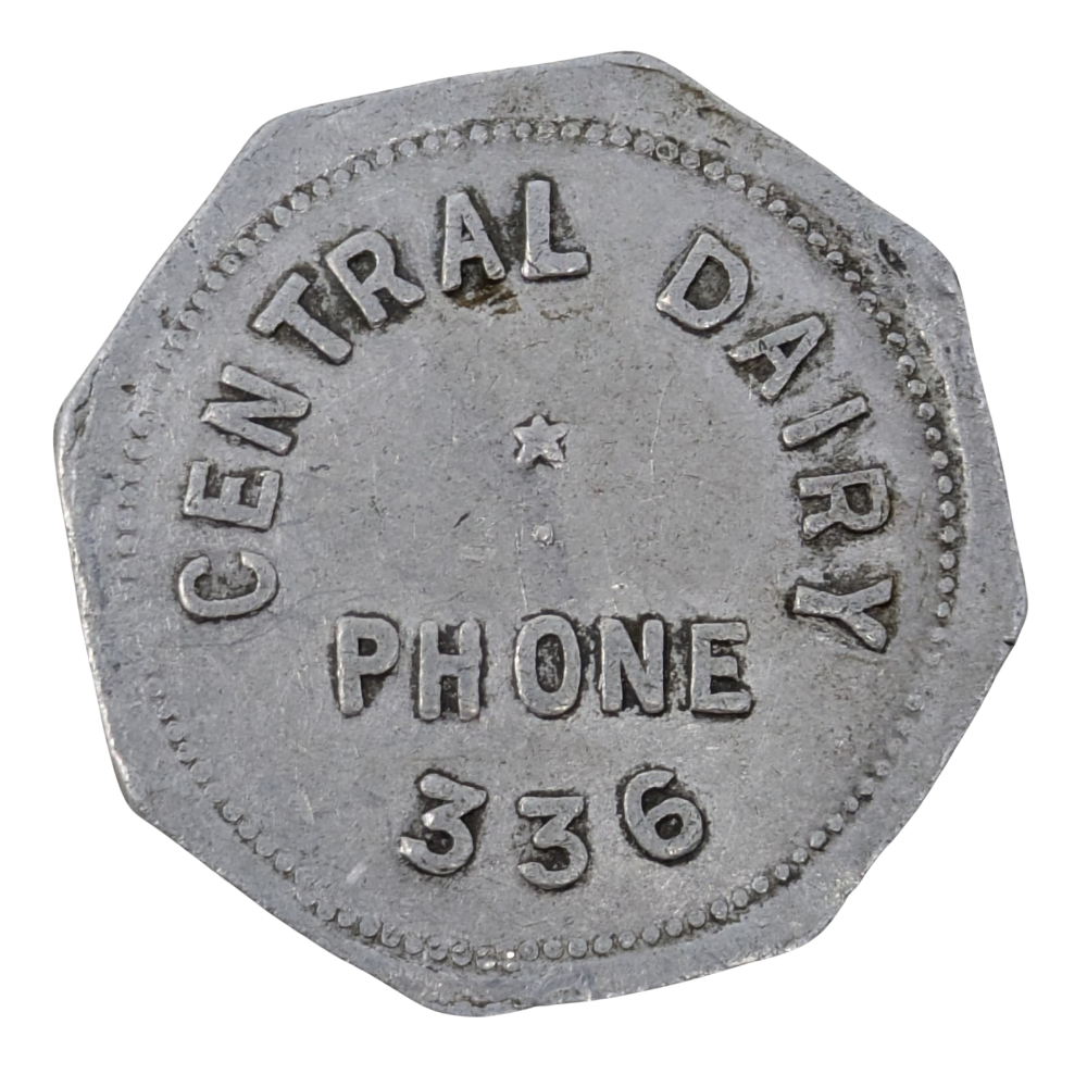 Central Dairy Milk Token - Parry's Vintage